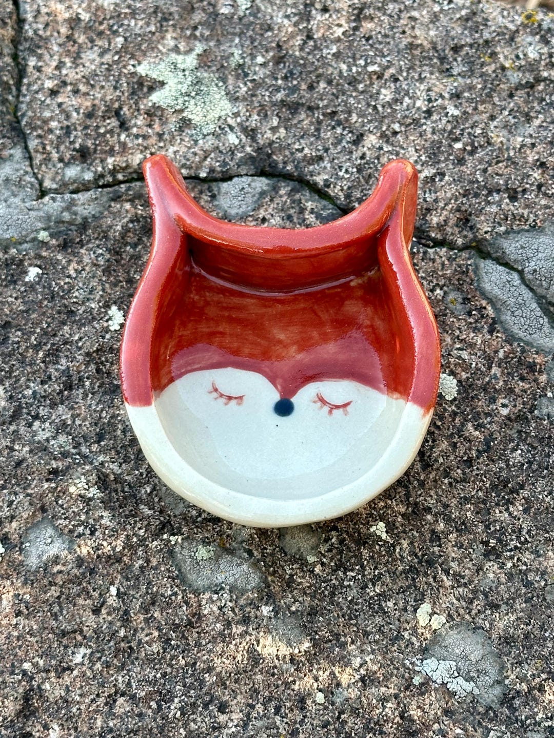 Fox Pinch Pot - Etsy