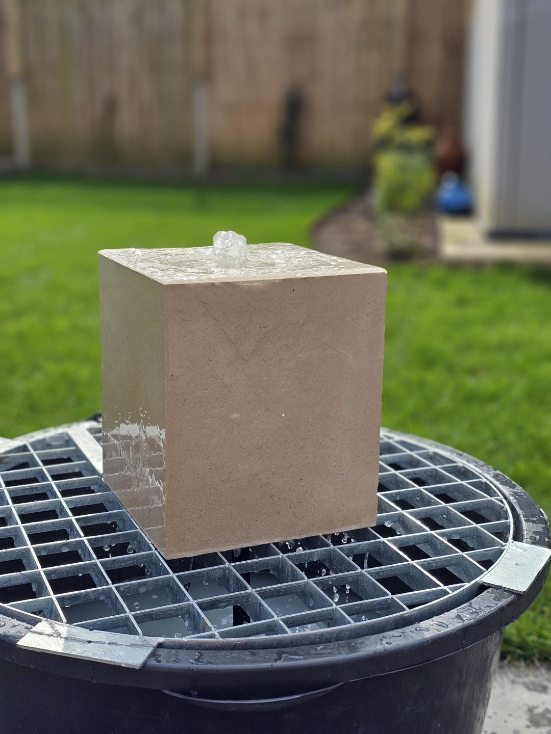 Stone Block Water Feature - Etsy
