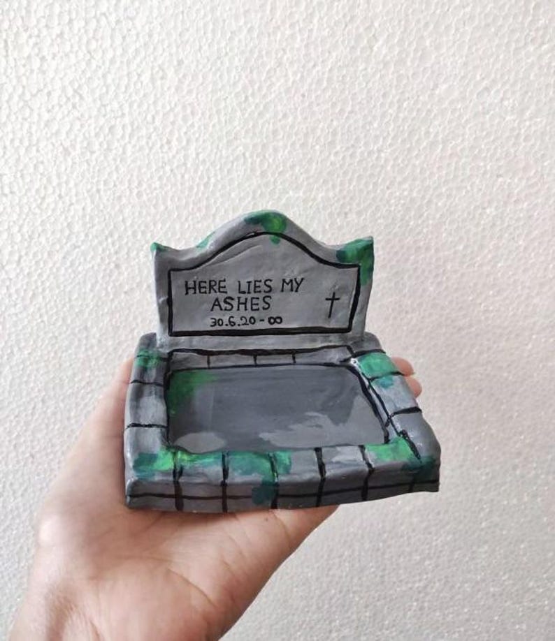 Custom Made Clay Ashtray - Etsy