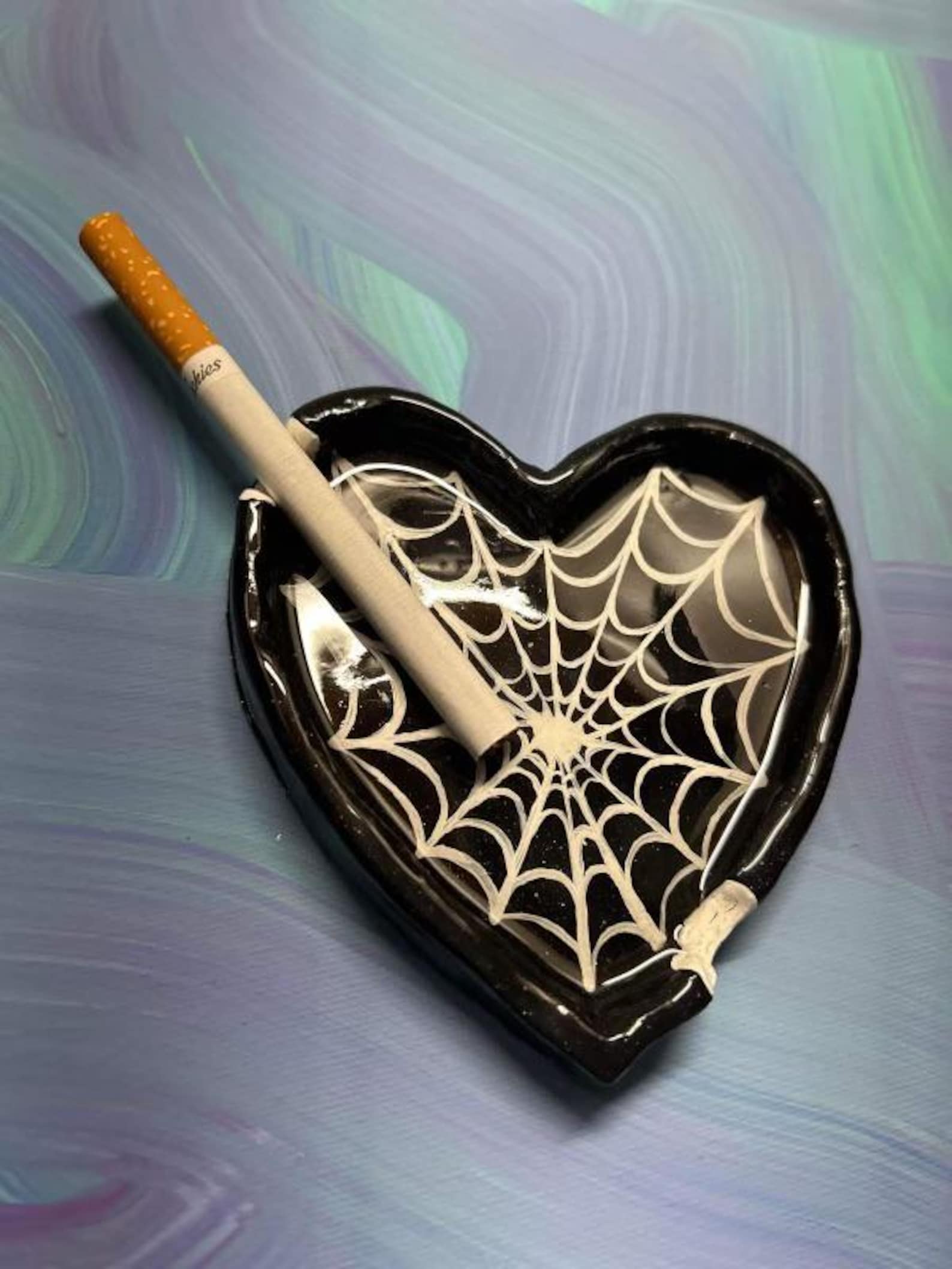 Custom Made Clay Ashtray - Etsy