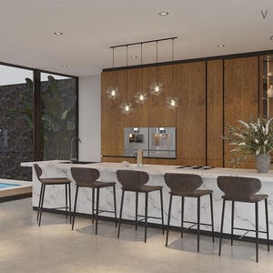 3D Kitchen Design, Kitchen Renovation, Kitchen Remodelin Architectural ...