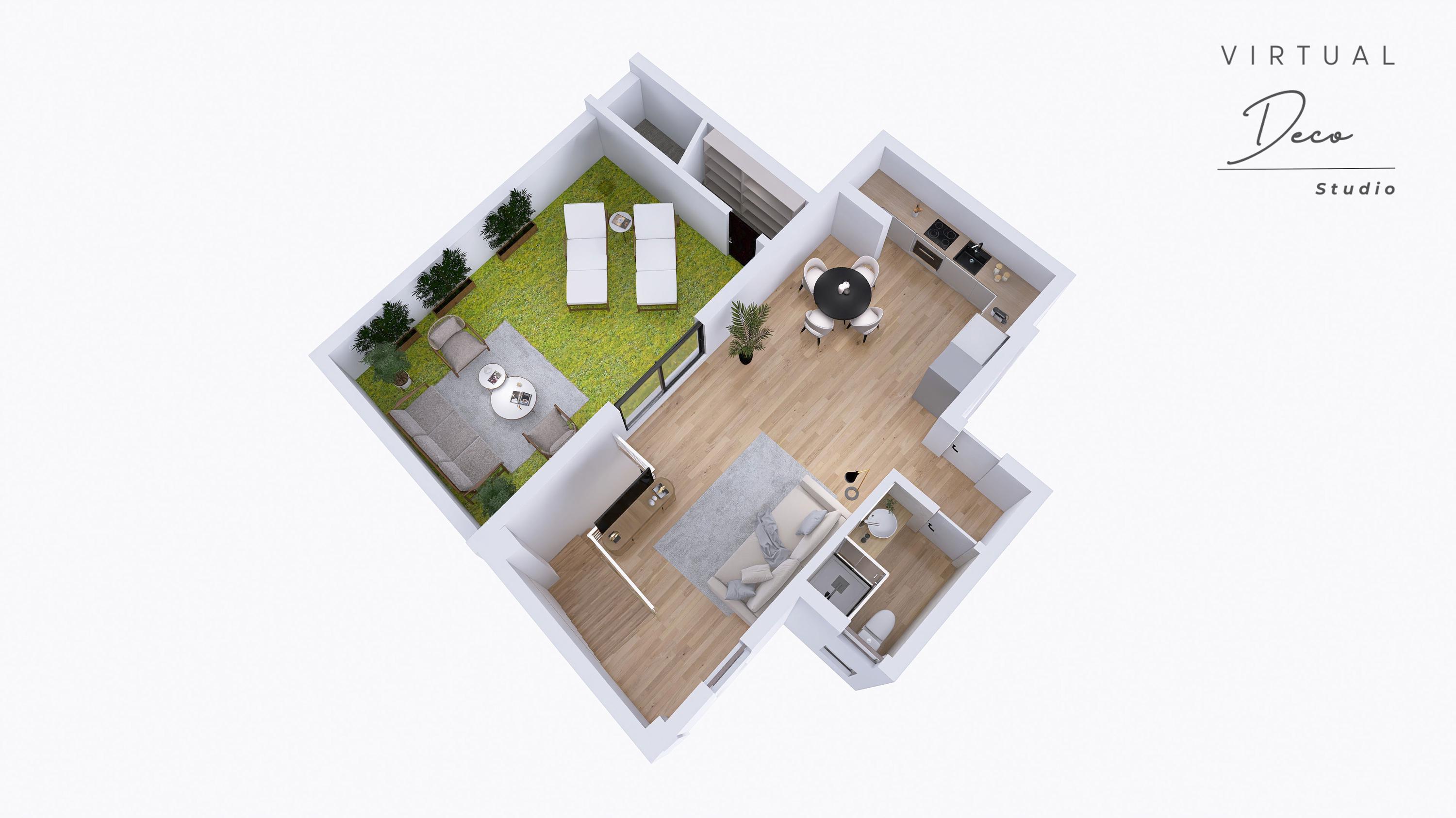 3D Floor Plan, 3D Site Map, Virtual Interior Planning Design, 2d Plan ...