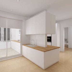 3D Kitchen Design, Kitchen Renovation, Kitchen Remodelin Architectural ...