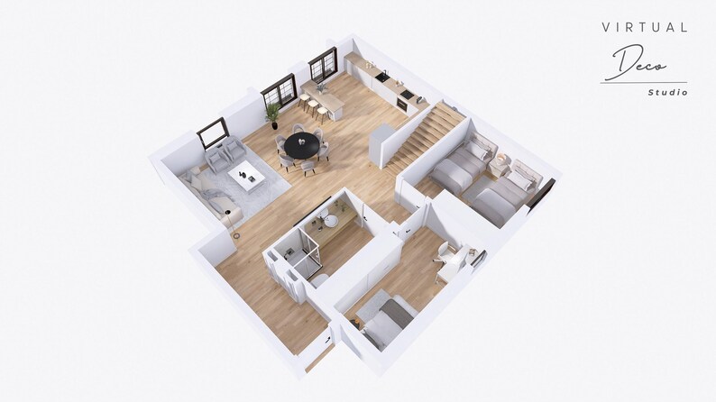 3D Floor Plan, 3D Site Map, Virtual Interior Planning Design, 2d Plan ...