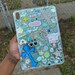 Blue Junk iPad Case 10th Generation Blue Glitter iPad Case Custom iPad ...