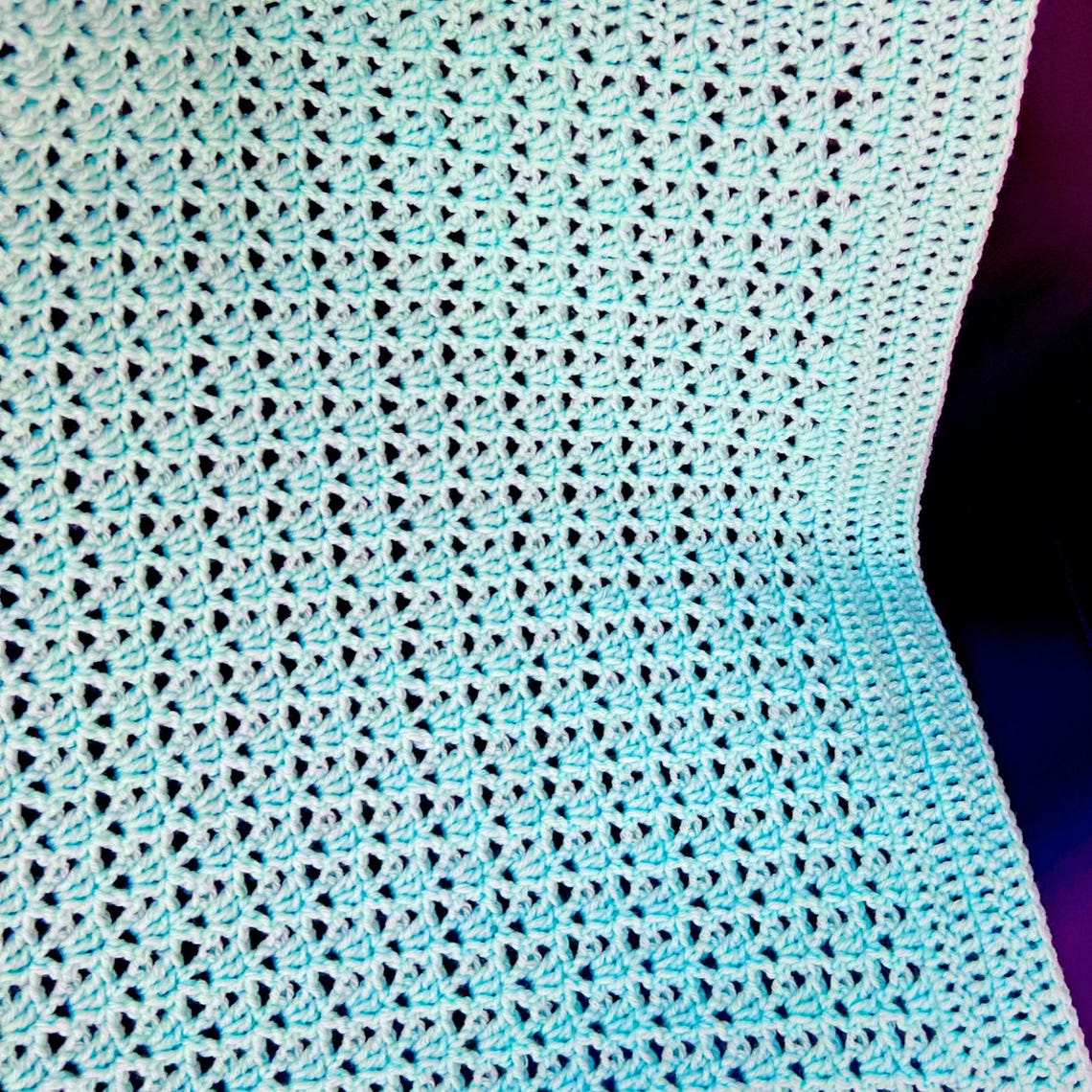 Spring Breeze Crochet Baby Blanket Pattern: Easy Beginner Afghan (PDF ...