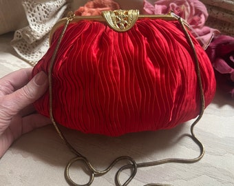 Red Evening Purse | Etsy