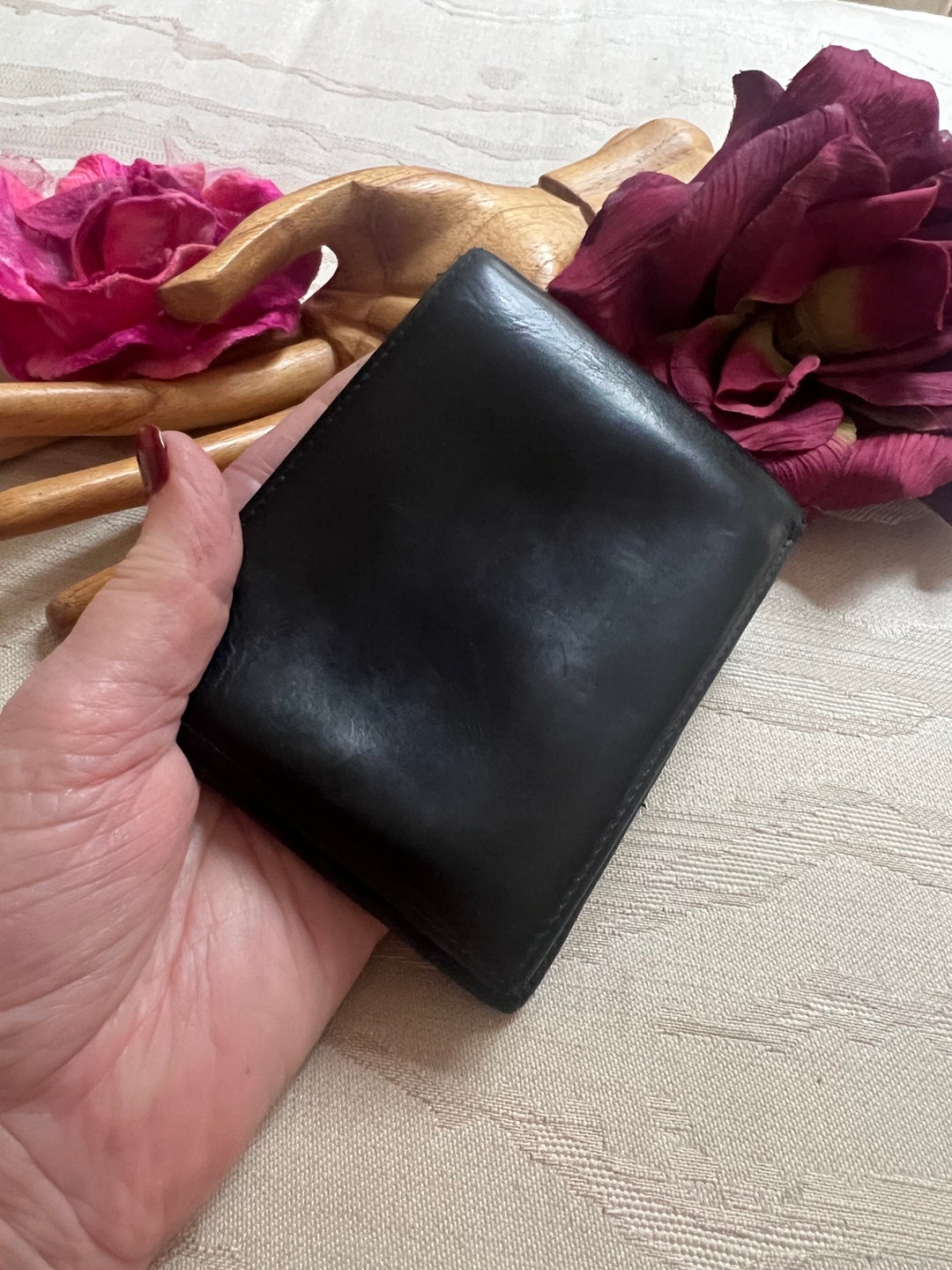 Vintage Men's Bosca Wallet Billfold, Men's Black Bosca Bilfold, Men's ...