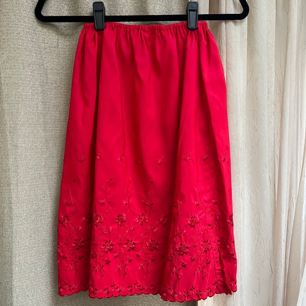 Red Half Slip - Etsy