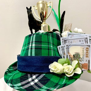 Run Dilly Dilly - Men's Kentucky Derby Hat - Fedora Style for Horse ...