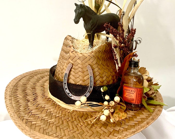 Run Dilly Dilly - Men's Kentucky Derby Hat - Fedora Style for Horse ...