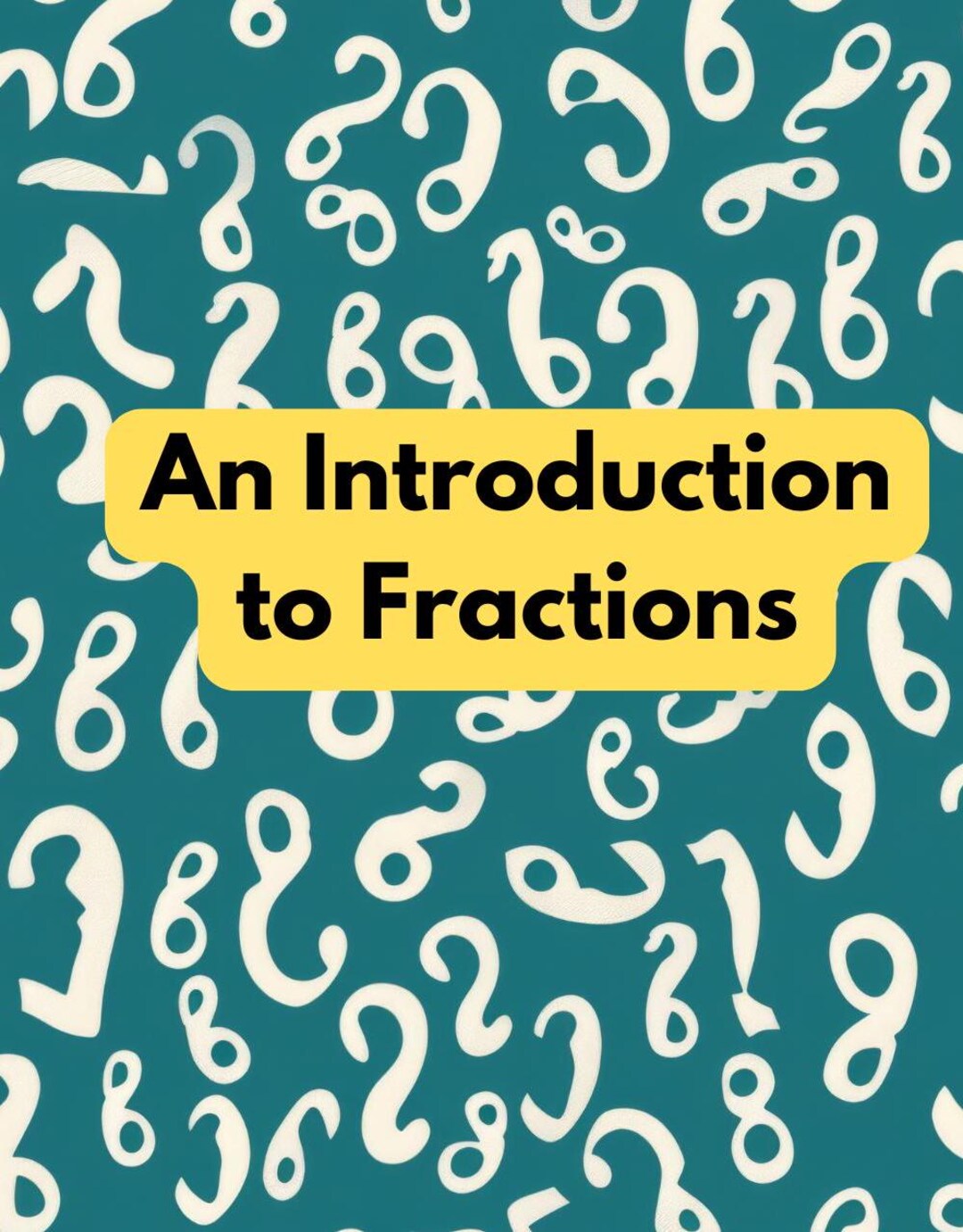 Introduction to Fractions Workbook/homeschooling Resource/instant ...