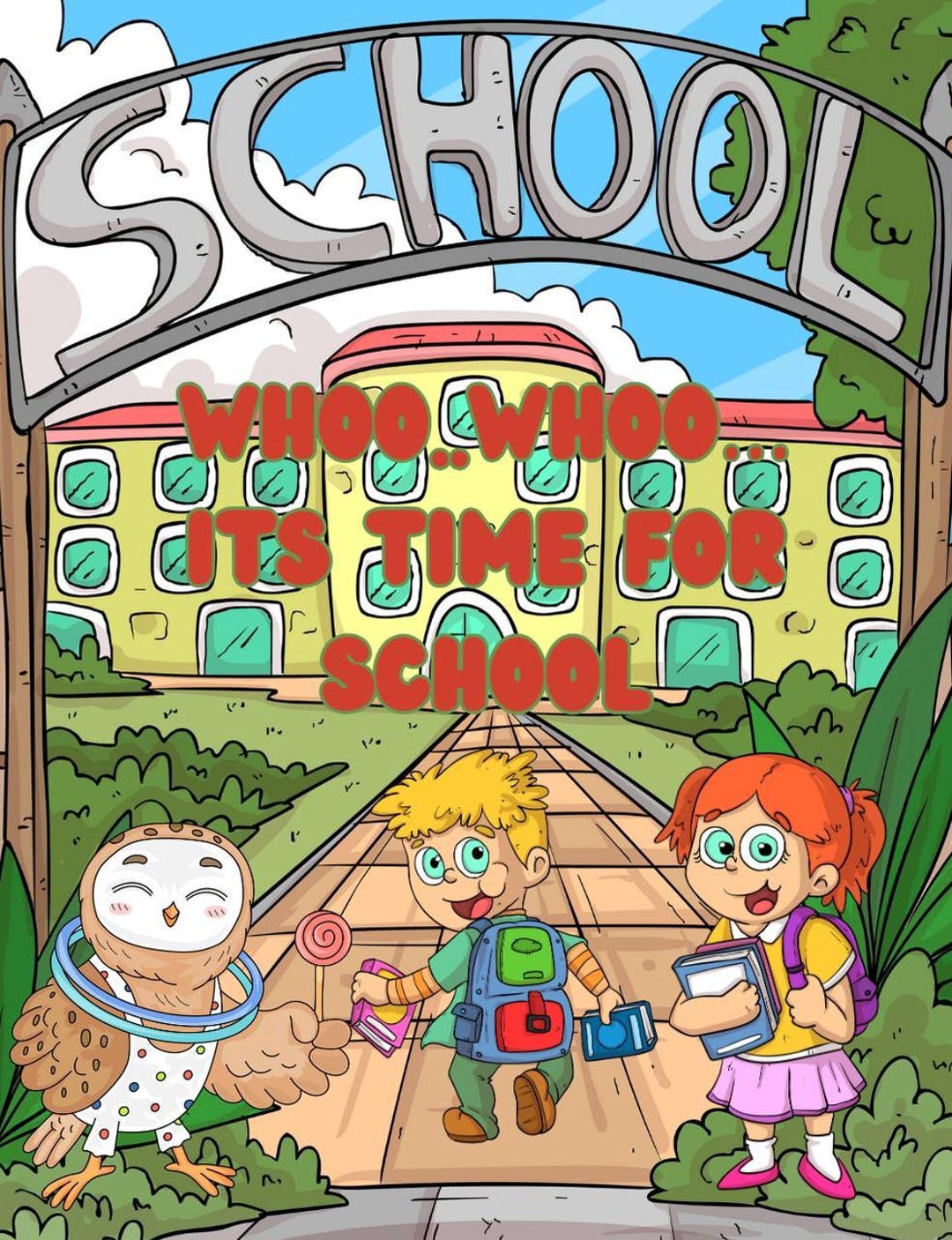 Whoo Whoo….it's Time for School/owls/cozy Kids - Etsy