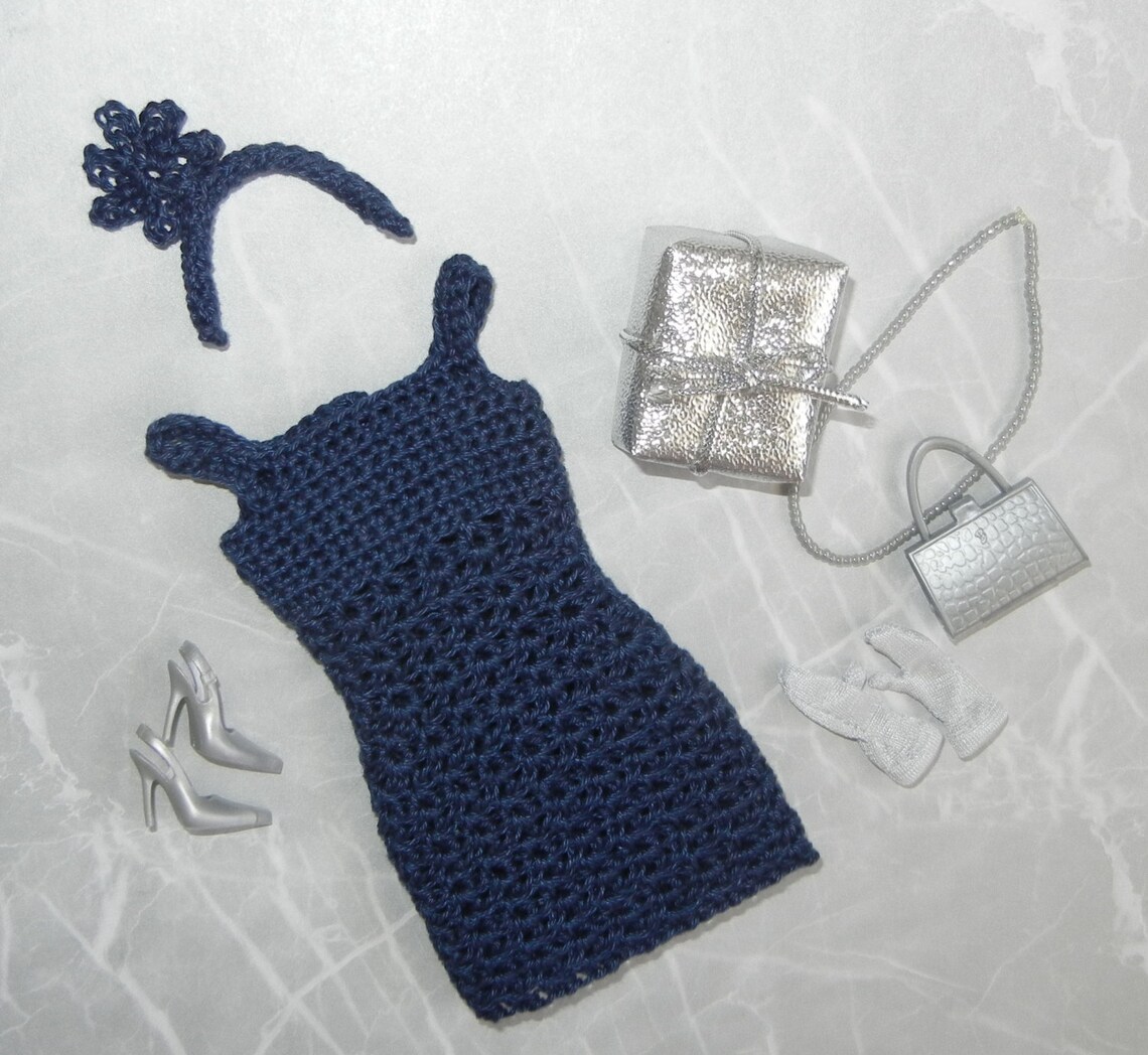Crochet Pattern PDF Wedding Guest a Dress and Headband for - Etsy