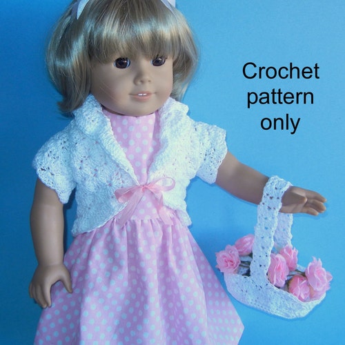 Instant Download Pdf Crochet Pattern American Girl Doll Etsy
