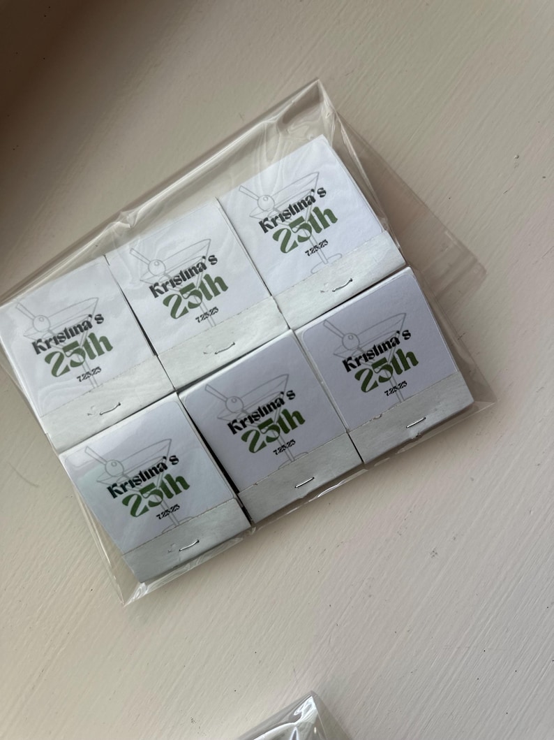 Custom Matchbooks - Etsy