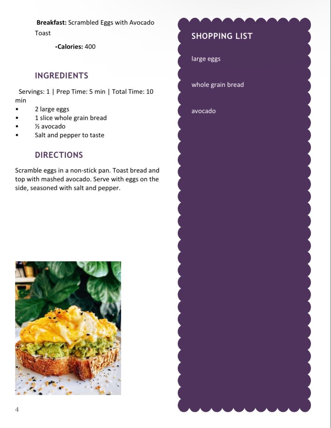 Custom Meal Plan Generator | Personalized Healthy Eating Planner ...