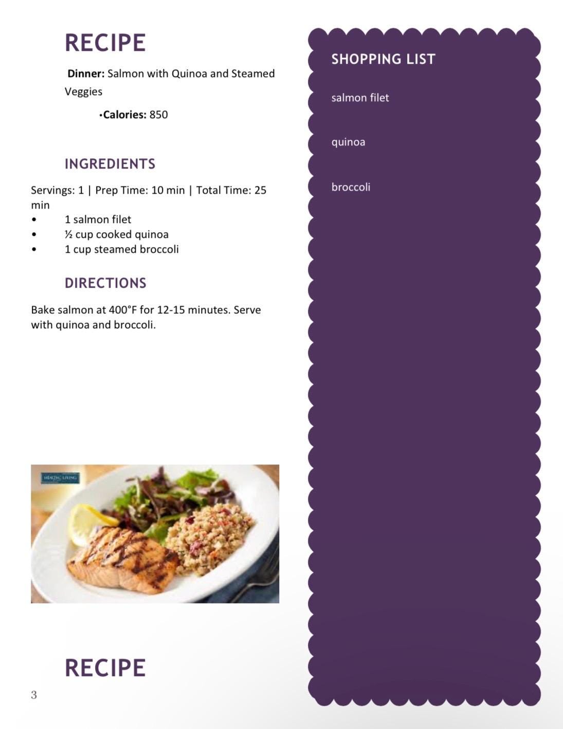Custom Meal Plan Generator | Personalized Healthy Eating Planner ...