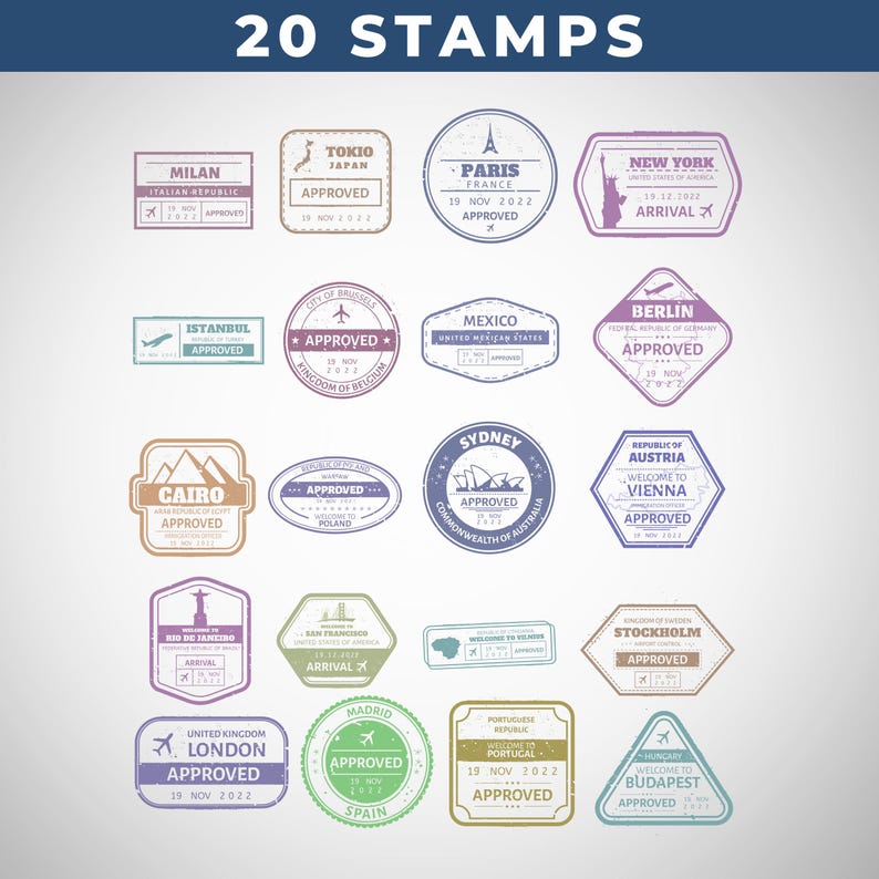 Editable Us Passports for Kids, Printable Passport for Kid for Playing ...