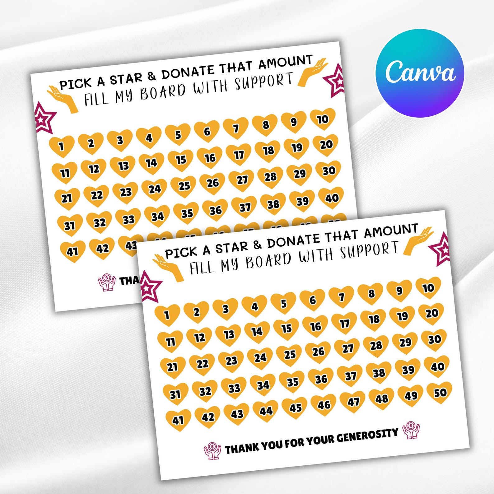 All Purpose Fundraiser Calendar, Pick A Date to Donate Fundraiser ...