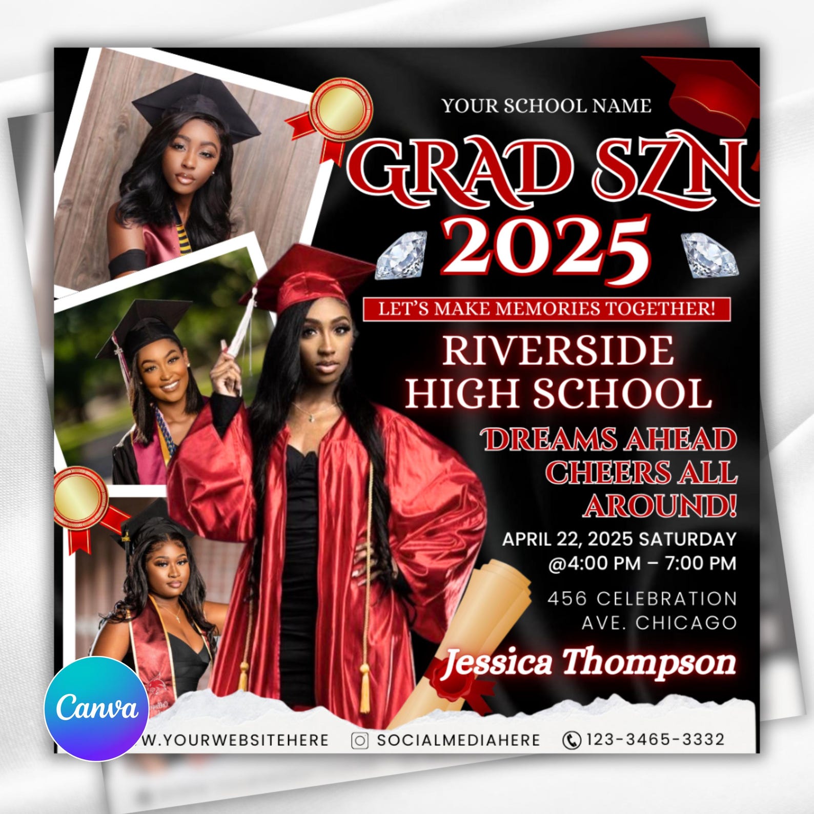 Graduation Booking Flyer, Graduation Special Flyer, Graduation Deals ...