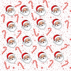 Printable Christmas Digital Paper, Retro Christmas Printable, Winter ...