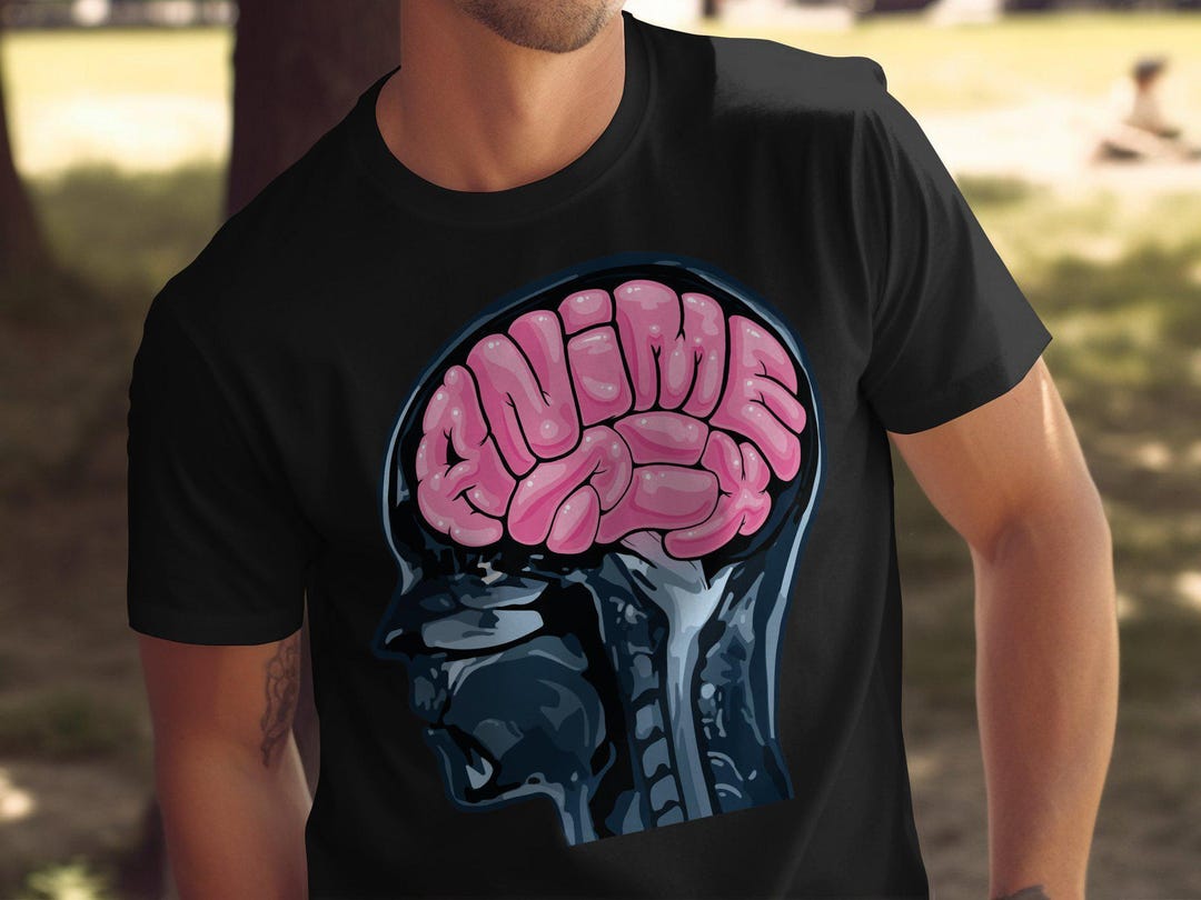 Anime Mind Brain Shirt Anime Lover T-shirt Unique Graphic Cool Anime ...