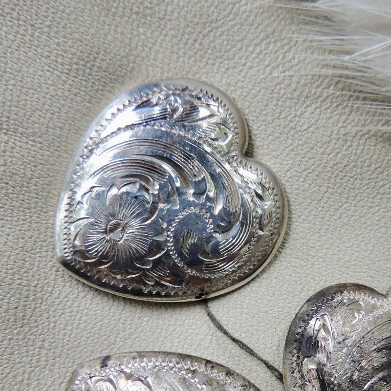 Silver Buttons - Etsy