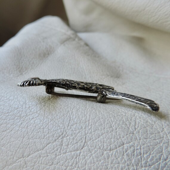 vintage road runner pin silver road runner southweste… - Gem