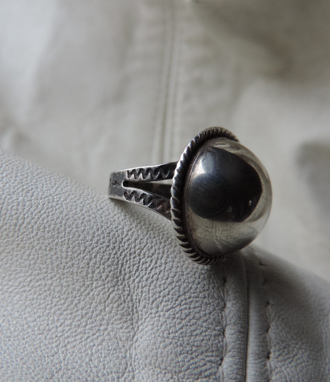 Dome Ring Sterling Silver Hollow Dome Ring - Etsy