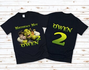 Shrek Birthday Girl Shirt - Etsy