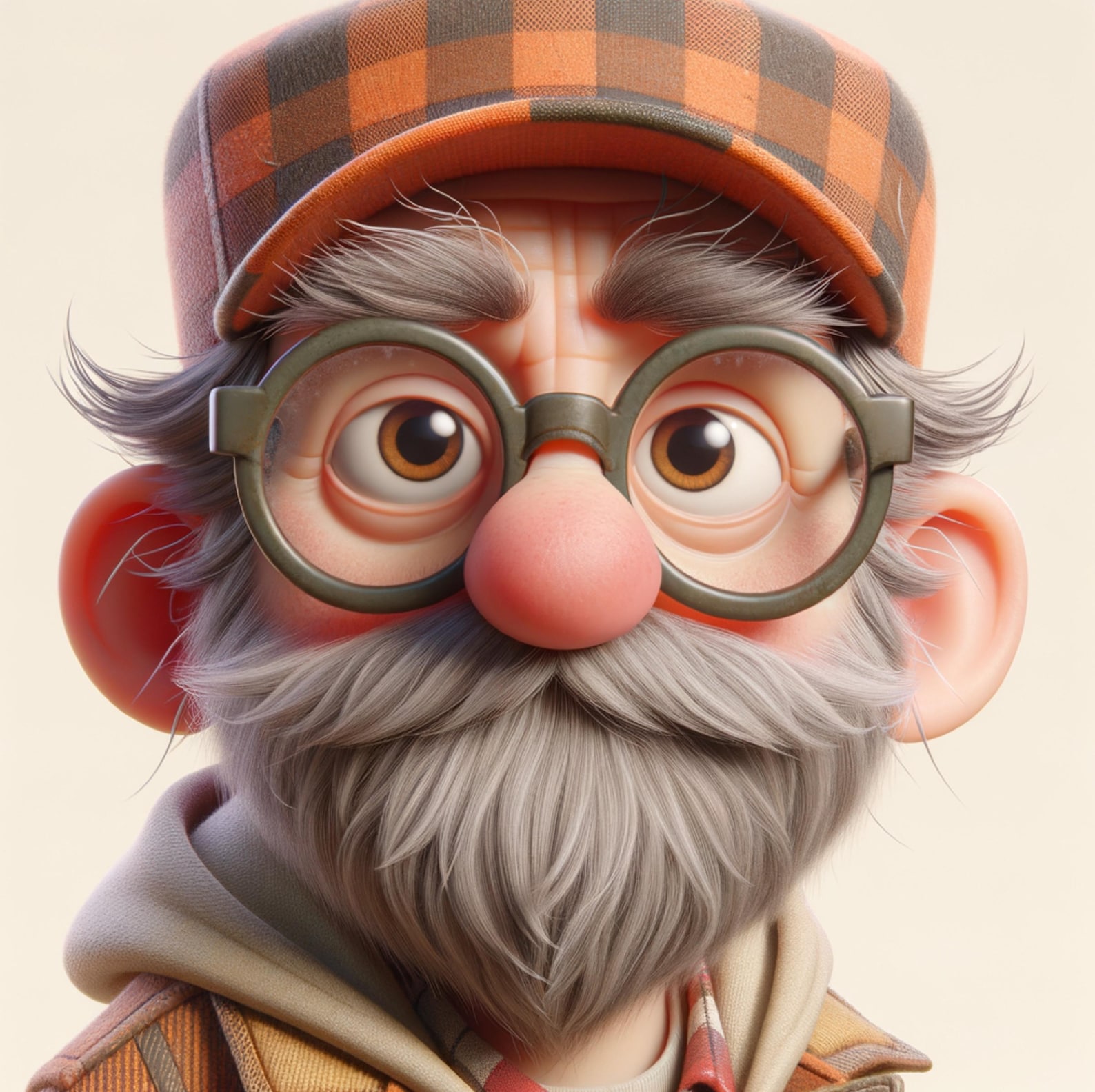 Funny Digital Download, 9 Grumpy Old Man Clipart JPG, Elderly Clipart ...