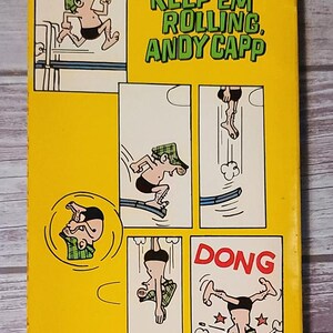 SMYTHE Keep 'em Rolling Andy Capp 1975 Paperback Comic Book - Etsy