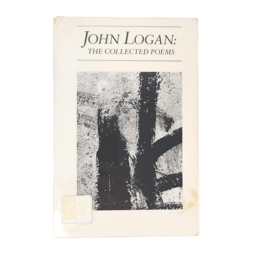 JOHN LOGAN the Collected Poems - 1989 BOA Limited Edition - Etsy