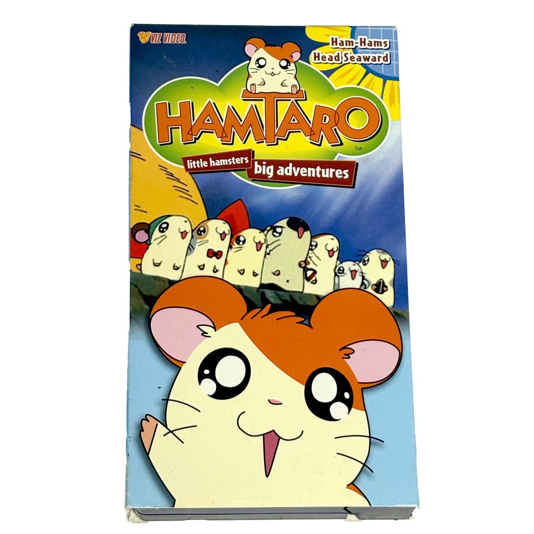 Hamtaro and the Ham-hams Head Seaward VHS - Etsy