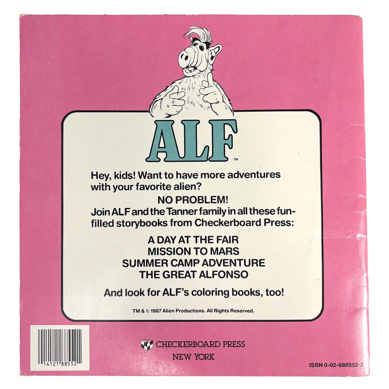 ALF Mission to Mars Book - Etsy