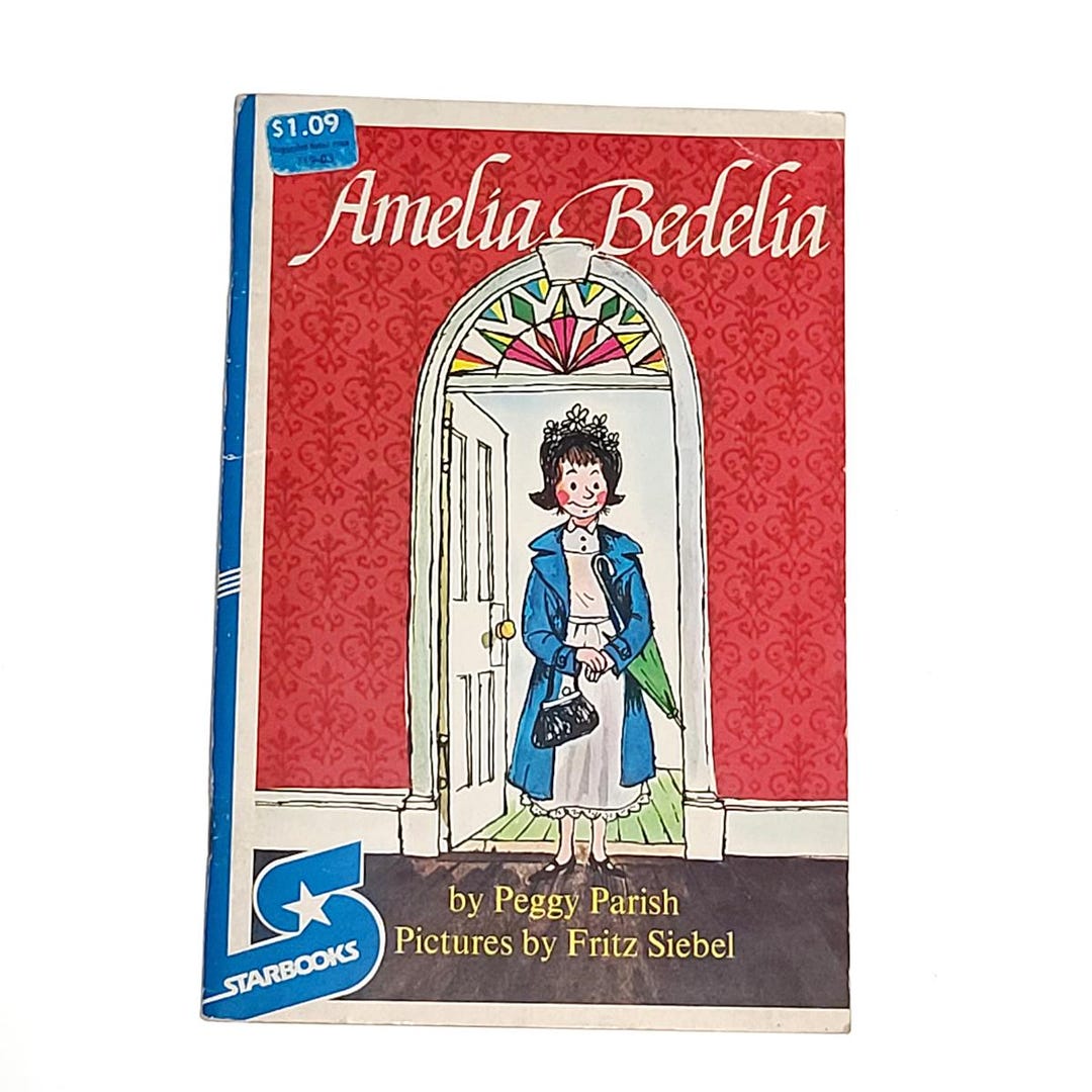 AMELIA BEDELIA by Peggy Parish, 1980 Starstream 1st Edition Reader - Etsy