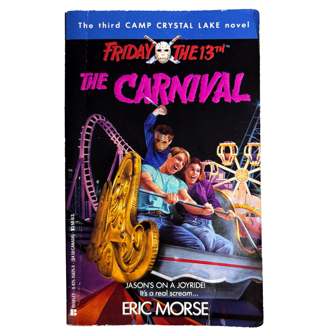 Rare 1994 Friday the 13th: the Carnival Horror Novel, 1st/1st - Etsy