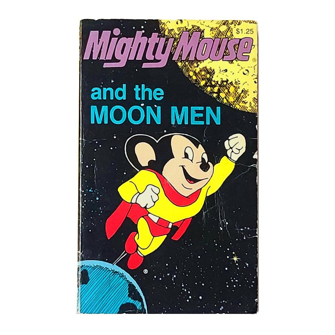 MIGHTY MOUSE and the MOONMEN 1980 Hanna-barbera Pulp Book, Horace J. Elias - Etsy