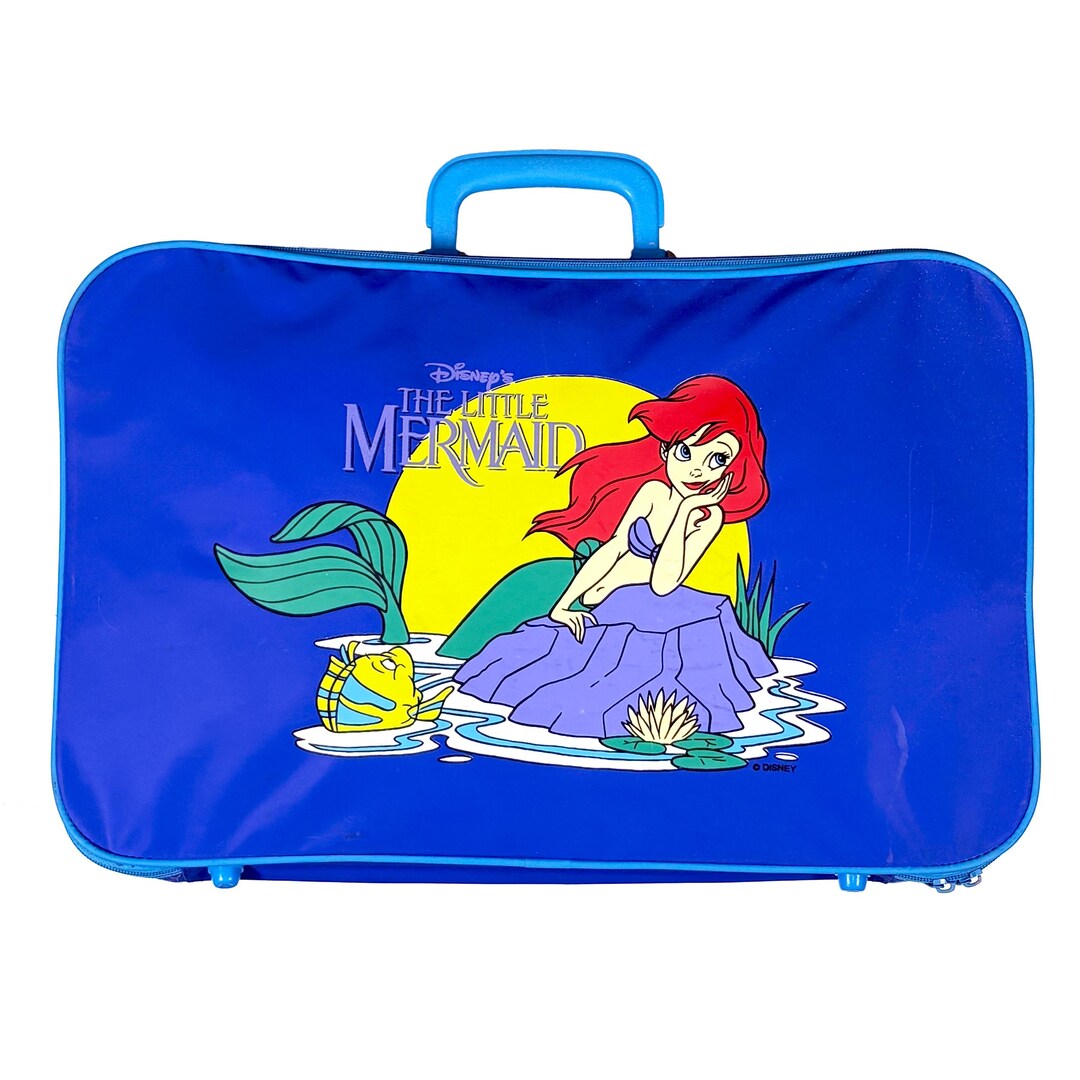1990s Disney's the Little Mermaid Kids Suitcase - Etsy