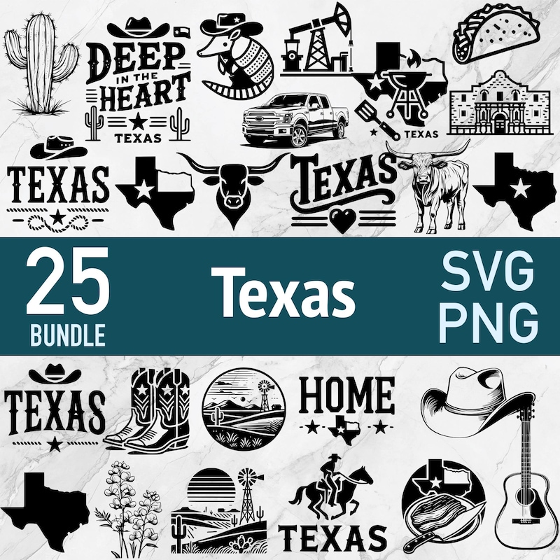 Texas Svg - Etsy