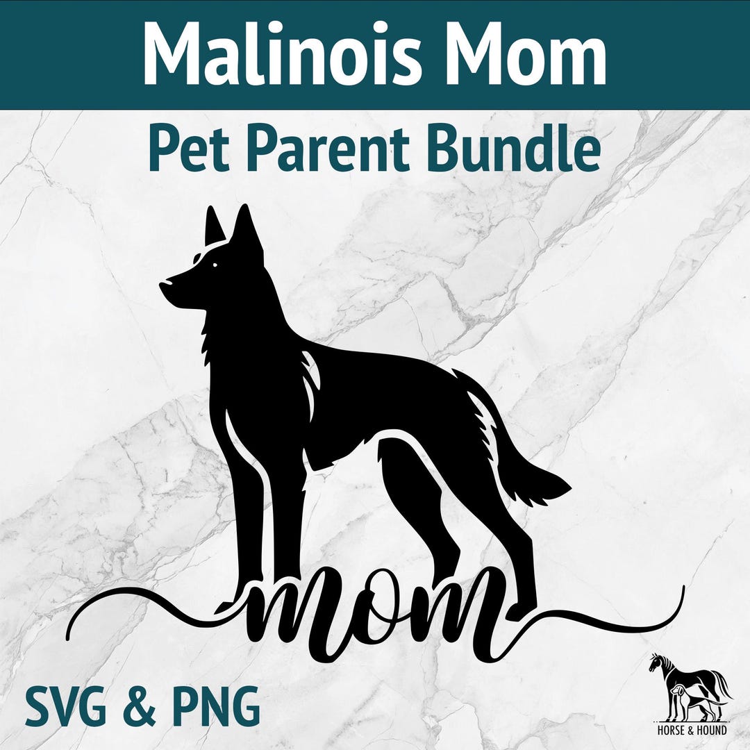 Belgian Malinois SVG Bundle: Dog Mom/dad Clipart (digital Download) - Etsy