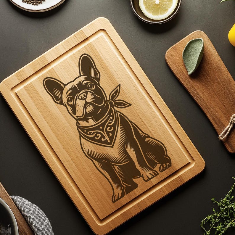 French Bulldog SVG 25 Frenchie Laser Cut File Bundle Dog Breeds Vector ...