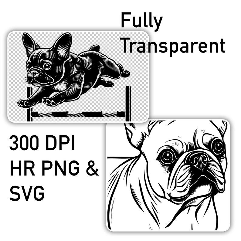 French Bulldog SVG - Dog Breeds SVG Bundle - Frenchie Laser Cut File ...