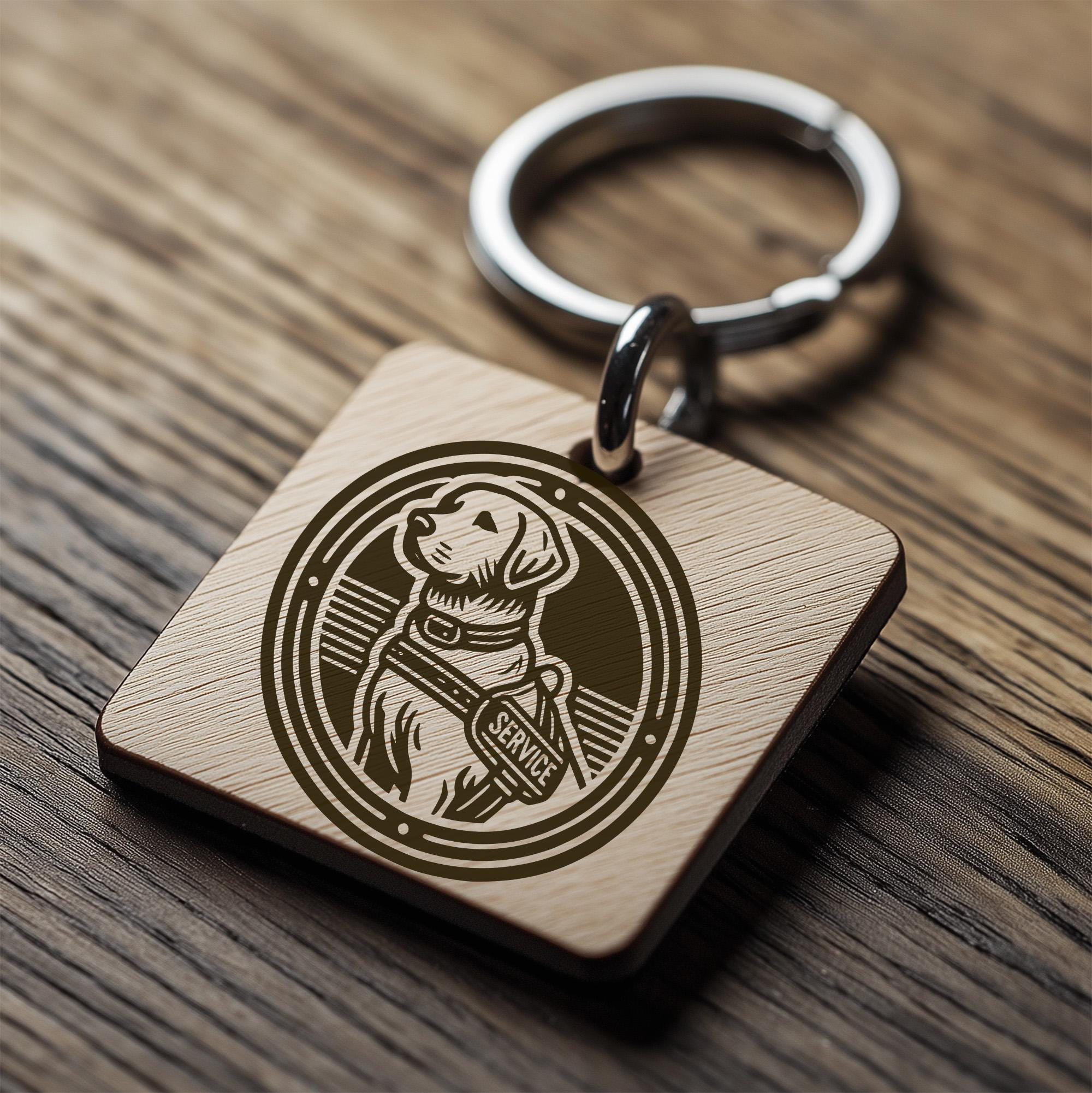 Service Dog SVG Bundle: Laser Cut Files, Vest Patch Designs - Etsy