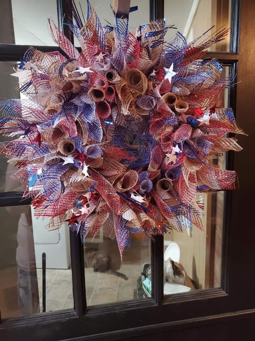 4th of July/memorial Day/labor Day Wreath - Etsy