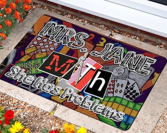 Back to School Doormat, Classroom Decor, Custom Teacher Appreciation ...