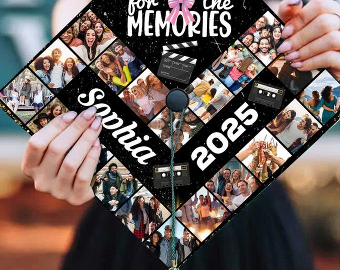 Custom Graduation Cap Topper Personalized Grad Cap - Senior Class Gift ...