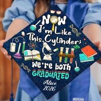 Custom "biology Business" Graduation Cap Topper - Etsy