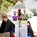 Personalized Memorial Graduation Cap Topper, Memories Mom and Dad Grad ...